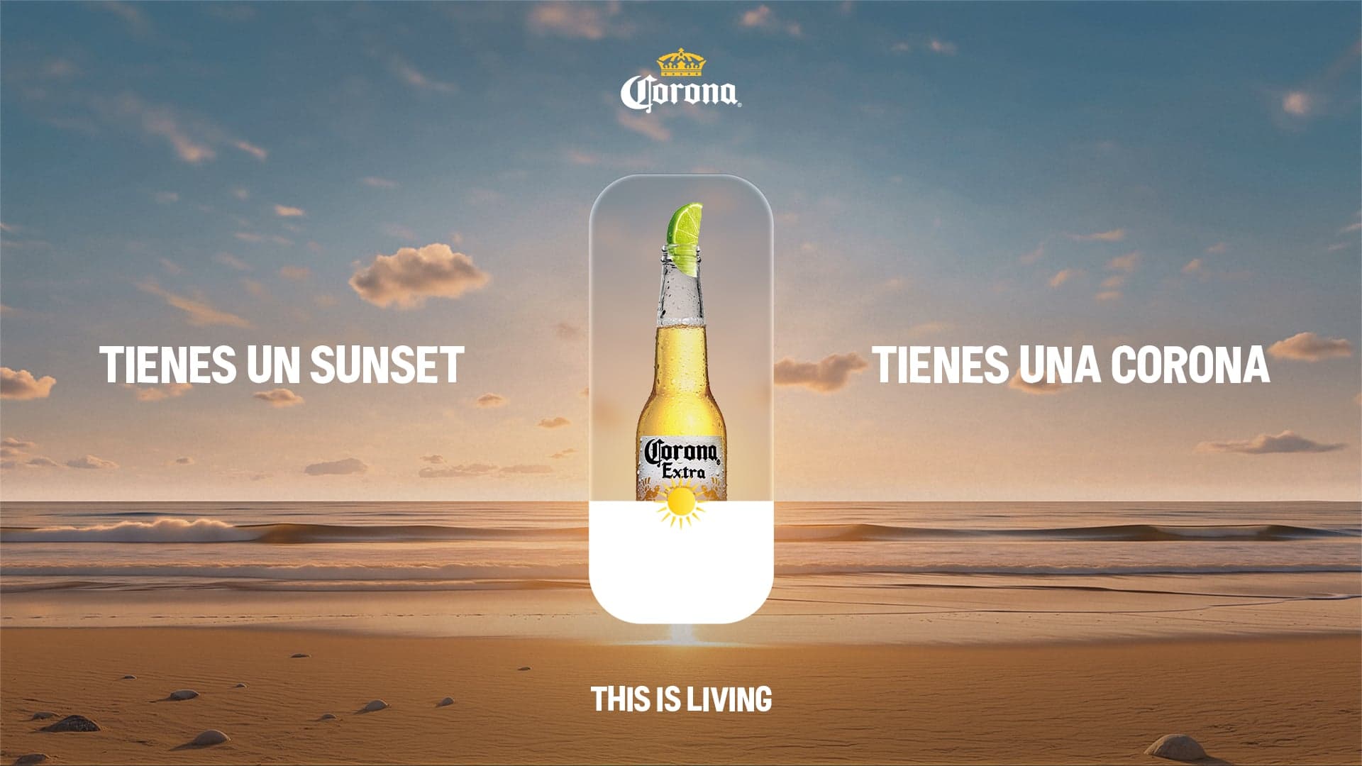 La nueva campaña de Corona que convierte el brillo del celular en una ...